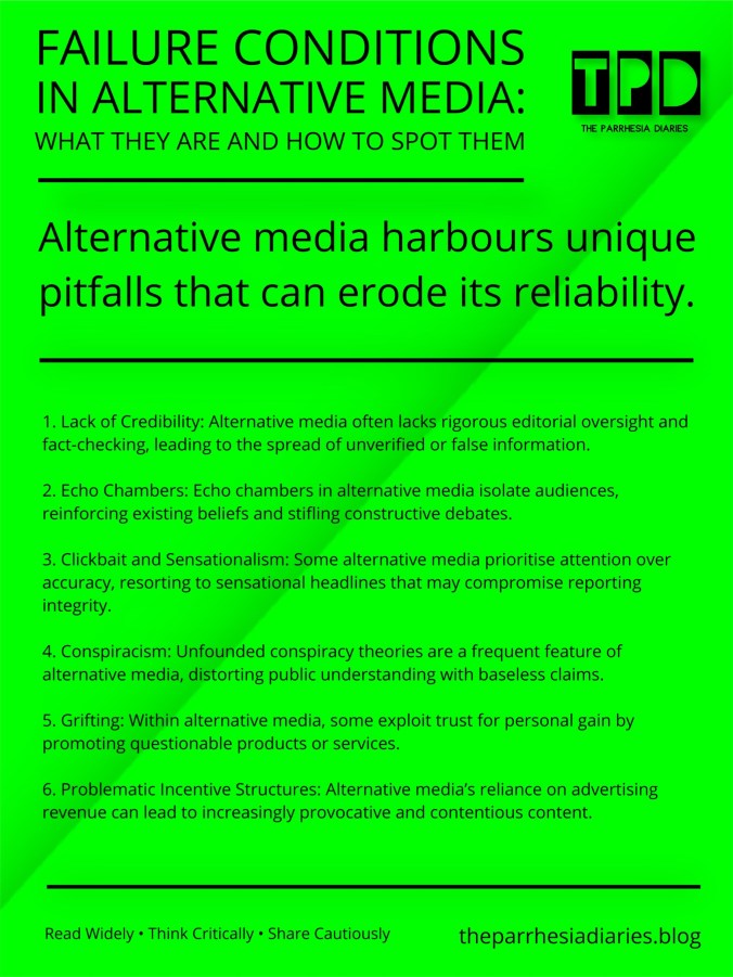 Failure Conditions in Alternative Media: What They Are and How to Spot ...